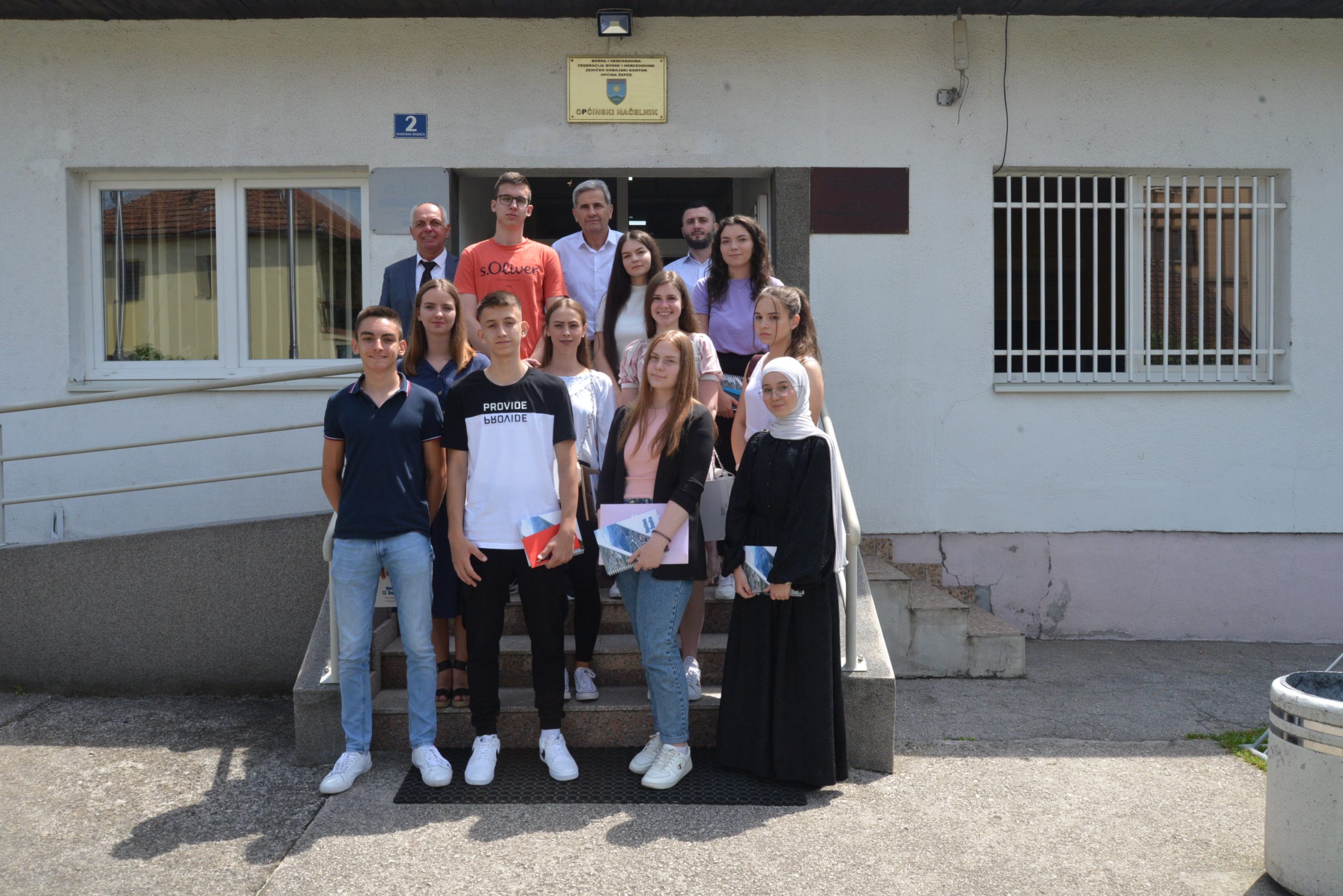 Prijem učenika generacije osnovnih i srednjih škola općine Žepče kod ...