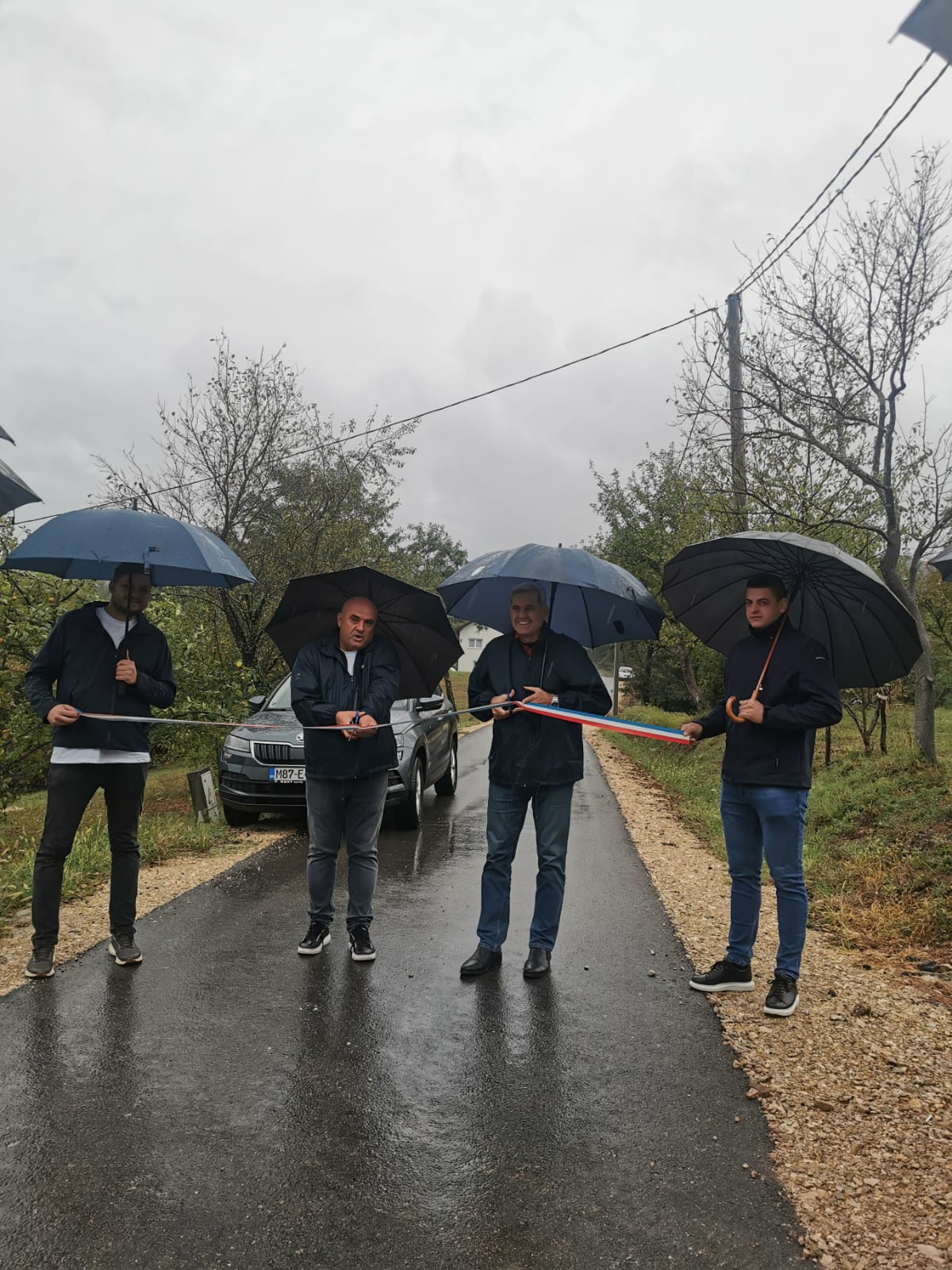 Otvorena novoasfaltirana cesta u Adžama – Općina Žepče